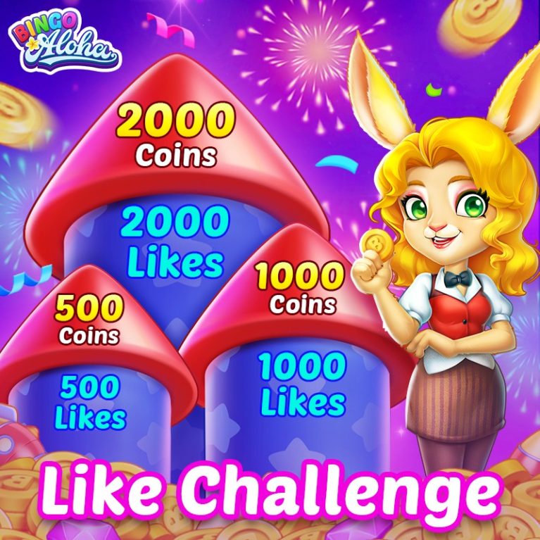 Bingo Aloha - Like Challenge - Official Site