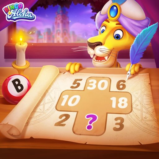 Bingo Aloha - Math Puzzle - Official Site
